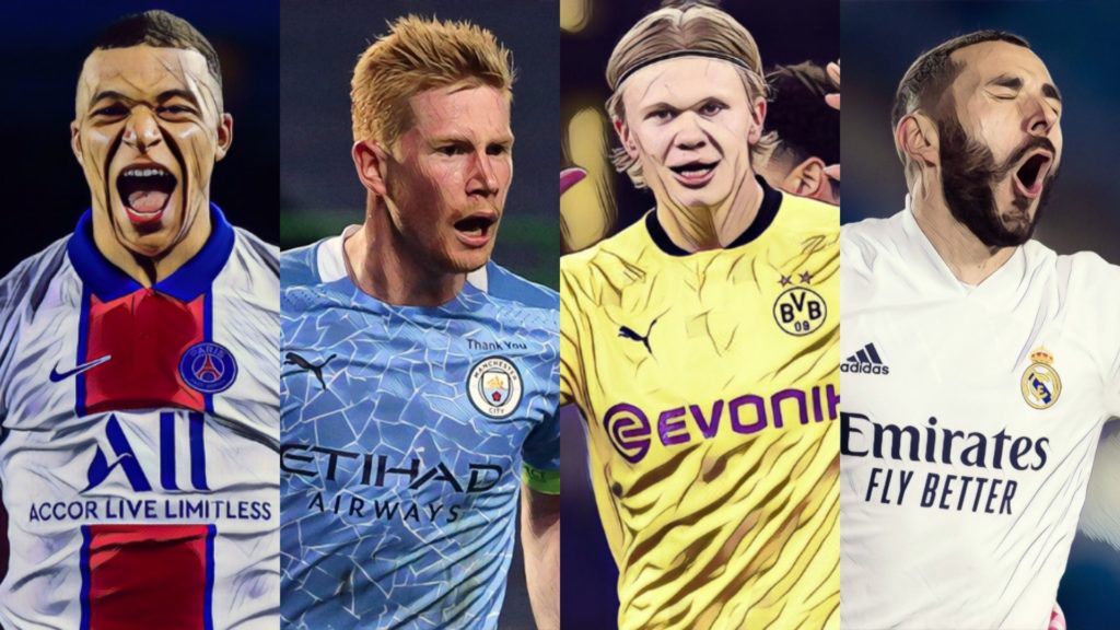 Ranking the last eight teams in the Uefa Champions League