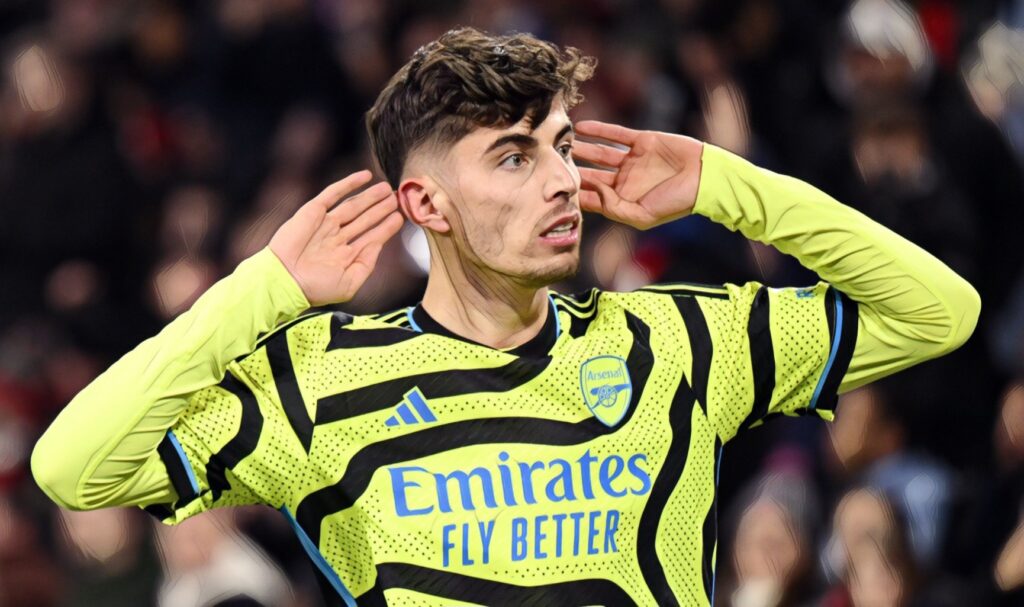 Havertz winner sends Arsenal top of the Premier League table