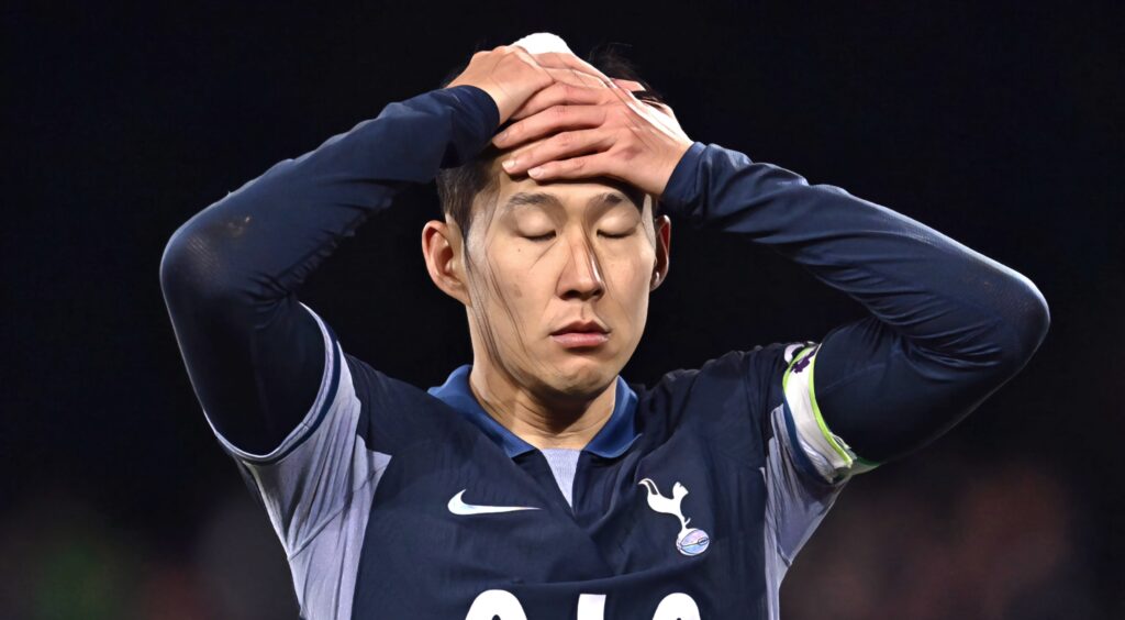 Son Heung-min slams 'unacceptable' Spurs defeat to Fulham