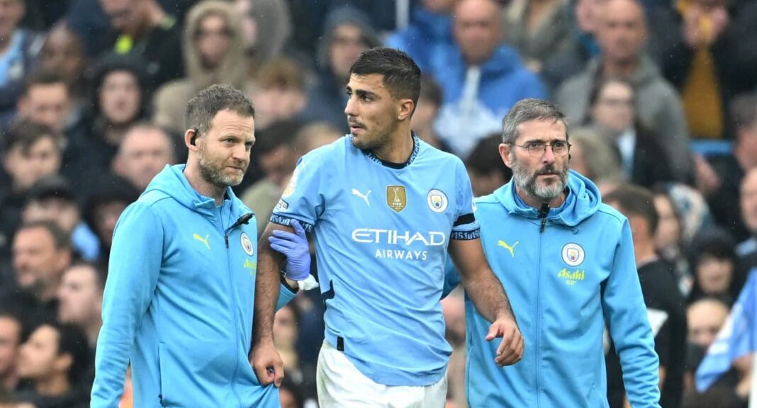 Rodri returns for Man City after eight-month absence