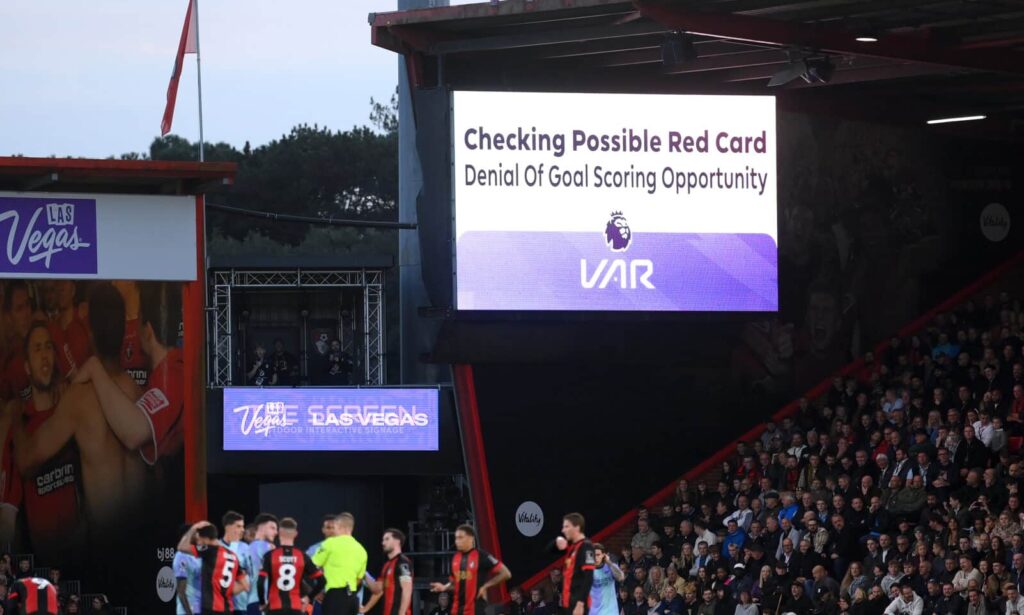 Premier League teams with most red cards so far in 2024/25