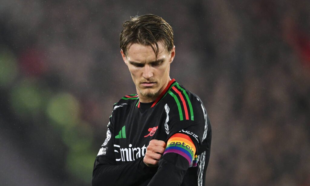 Arsenal fitness update as Odegaard dropped for Brighton game