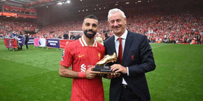 Salah wins record-equalling Premier League Golden Boot