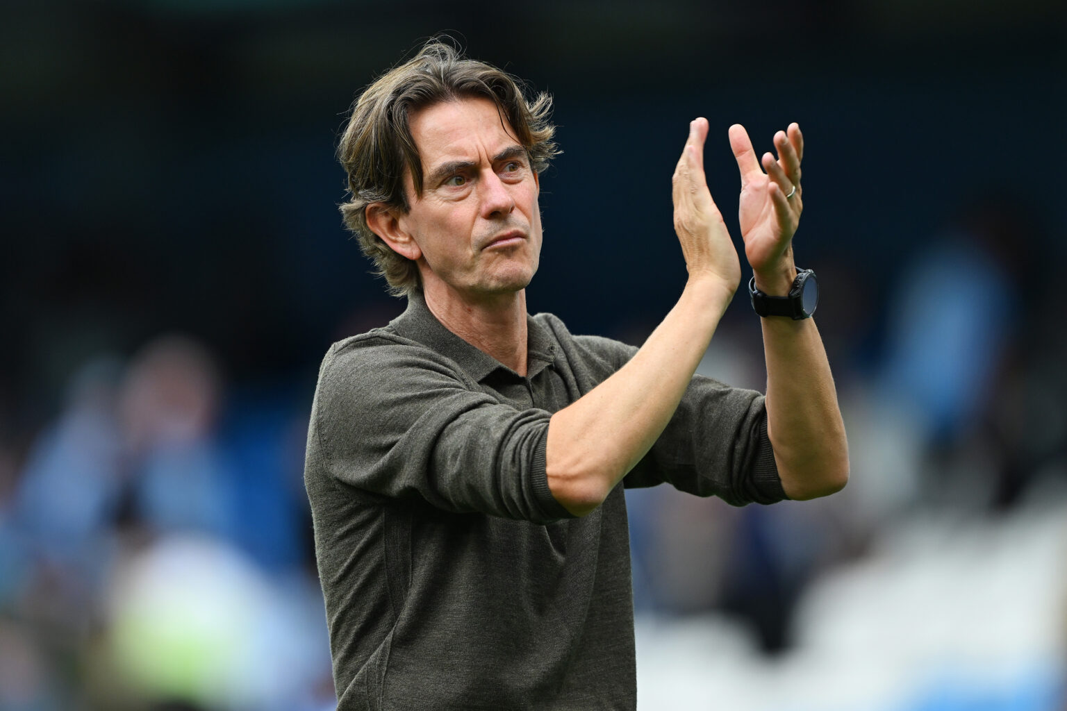 Tottenham manager Frank joins elite group after Man City win