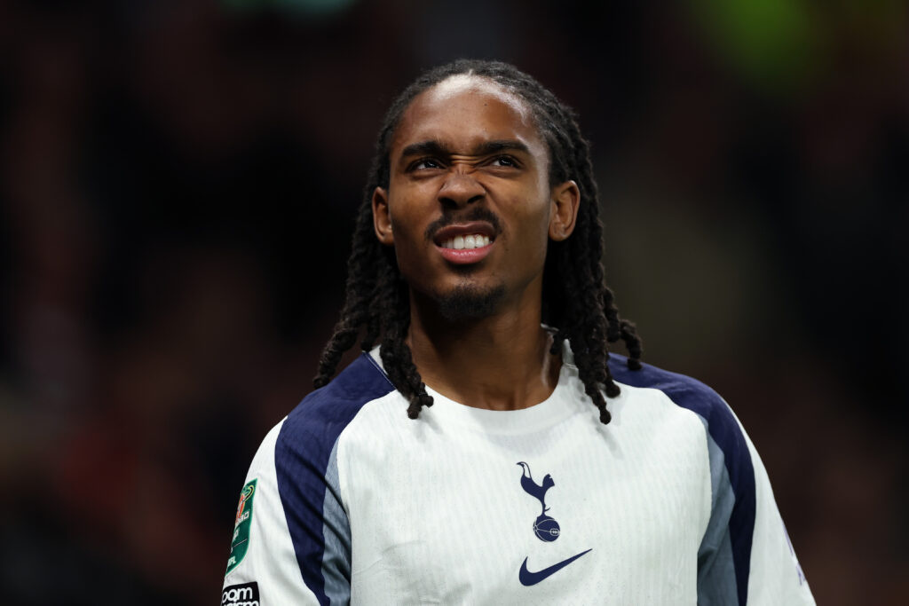 Djed Spence trolls Tottenham teammate after England win