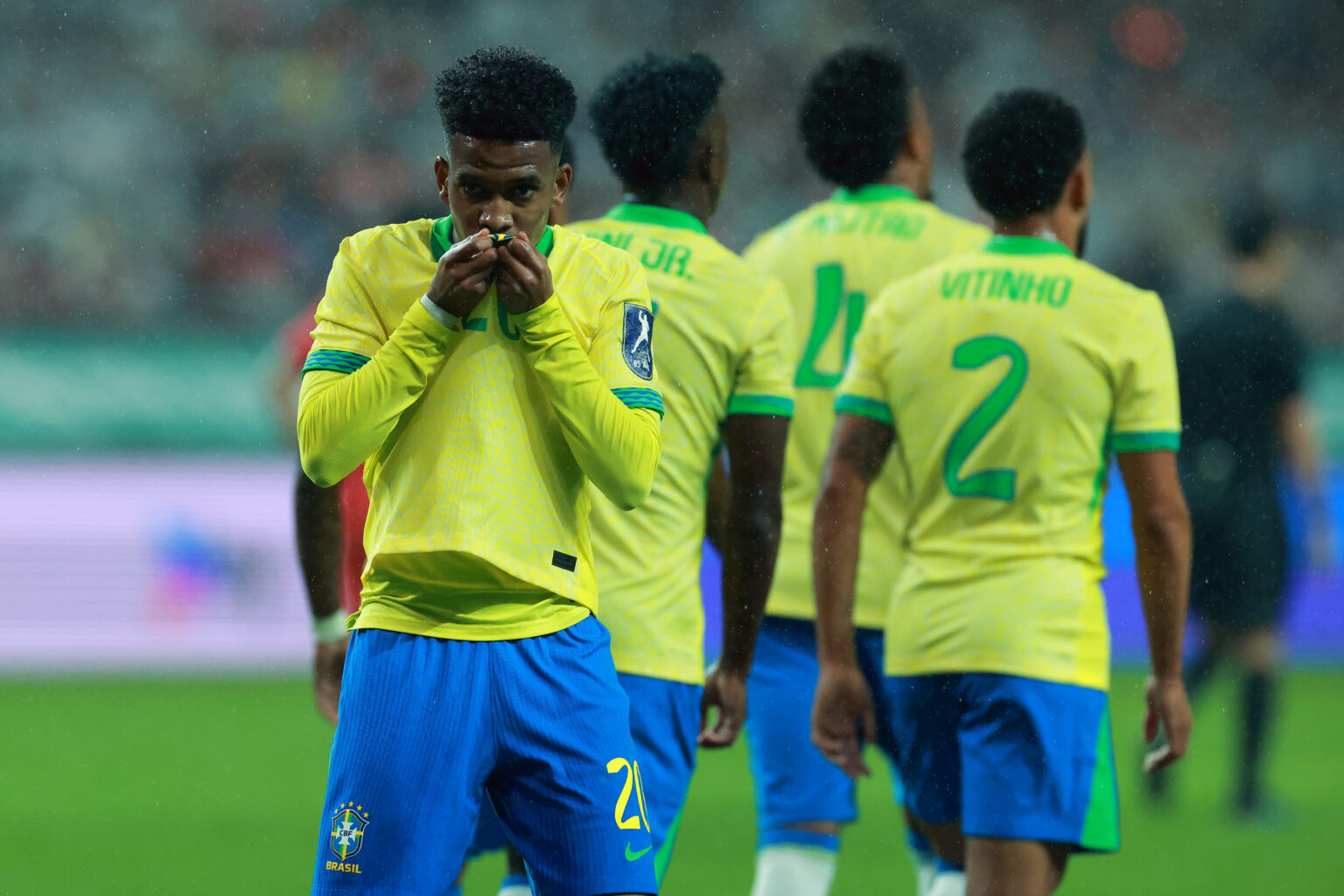 Chelsea winger Estevao Willian shines in big Brazil