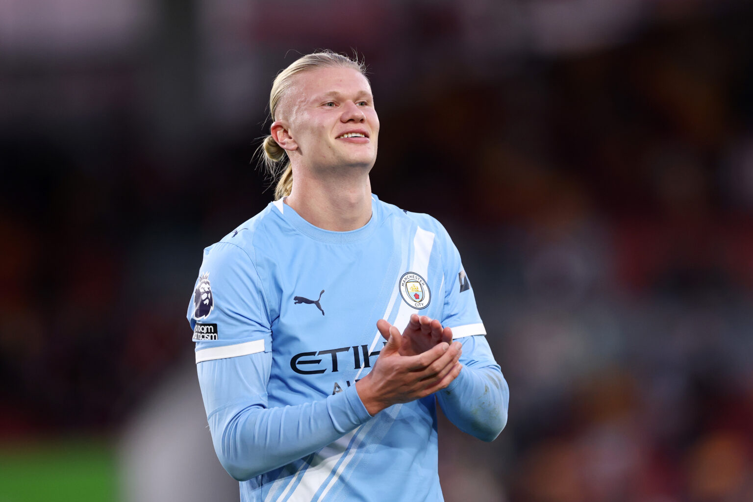 Haaland called English football's greatest ever goalscorer