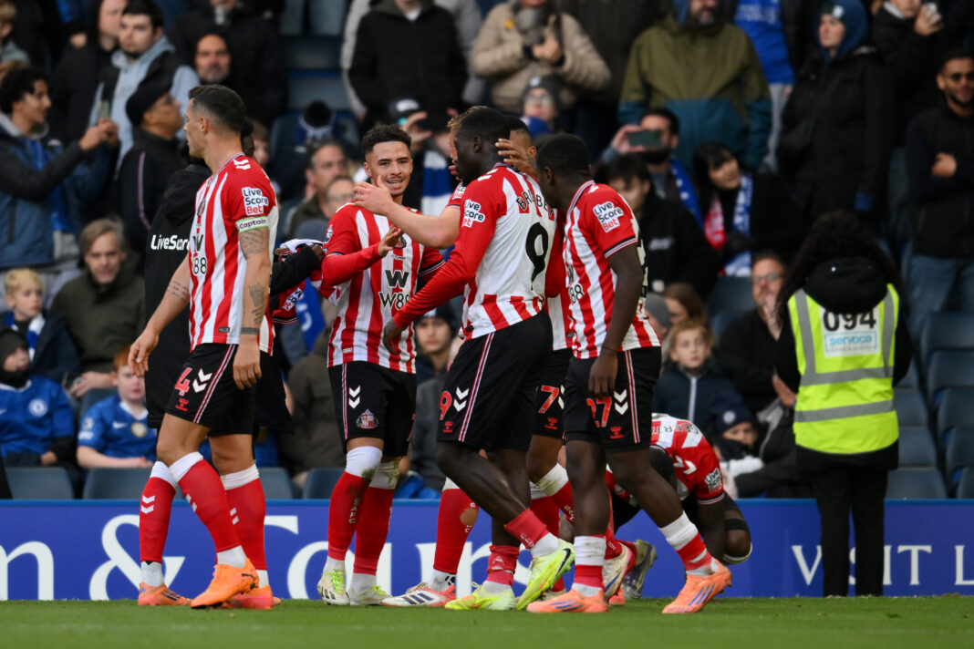 Sunderland stun Chelsea to go second in Premier League table