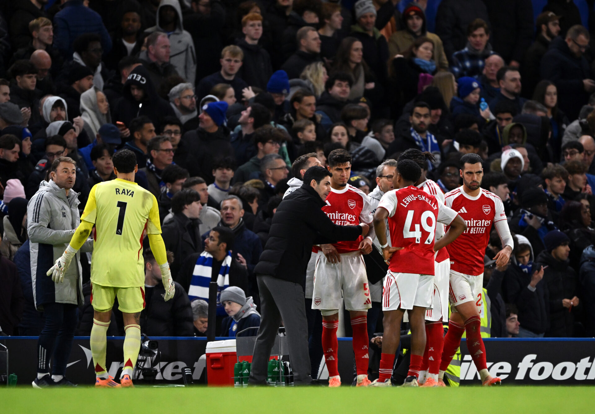 Arsenal boss Arteta reflects on 'aggressive' draw at Chelsea