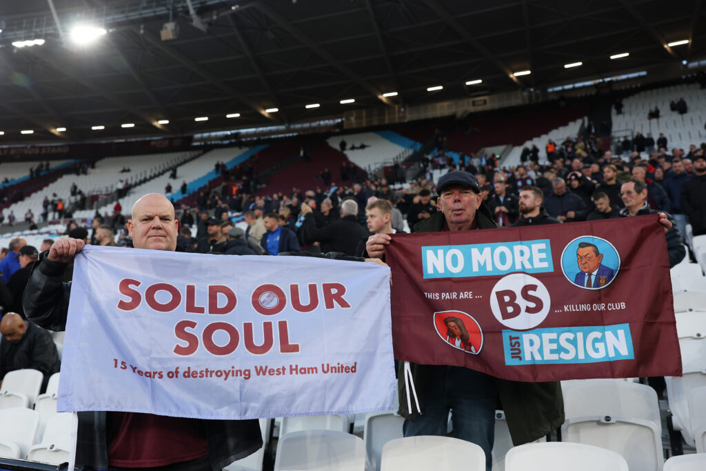 West Ham fans protest despite vital Newcastle win