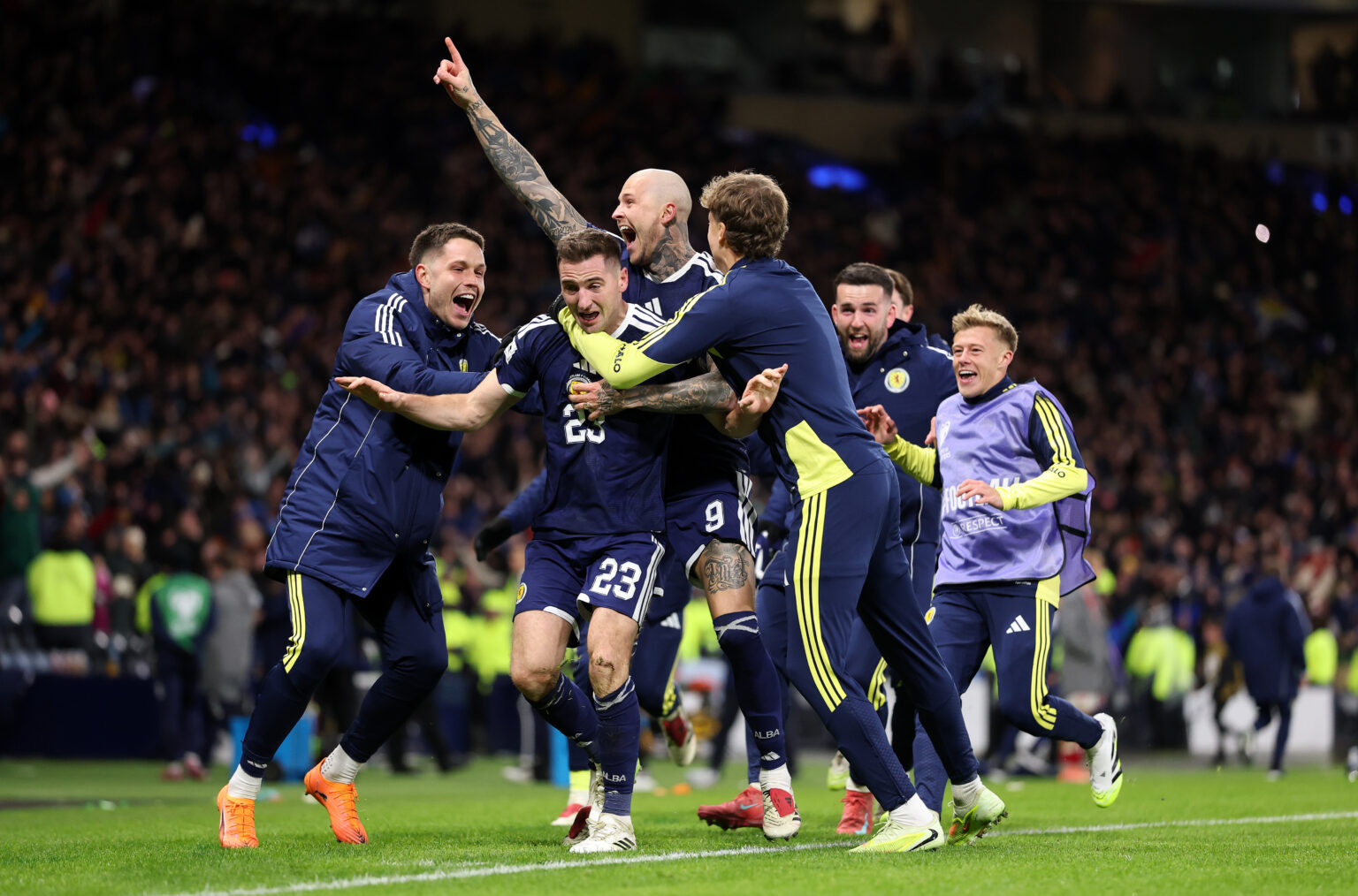 Scotland seal World Cup berth, Wales heading to play-offs