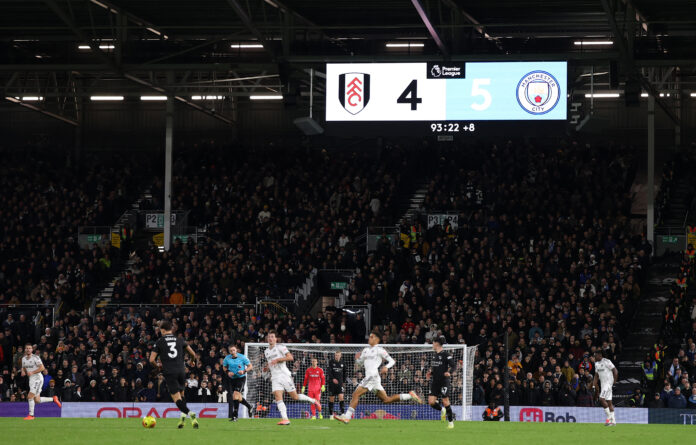 Premier League teams to score four goals at home and lose