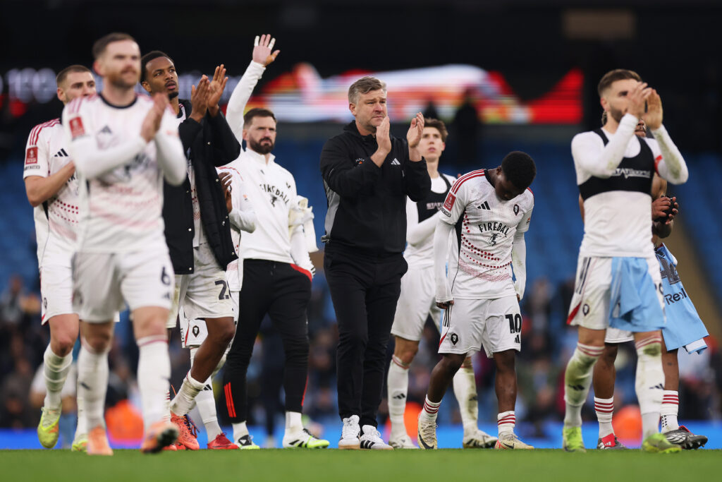 Salford City take 'immense pride' from Man City cup defeat