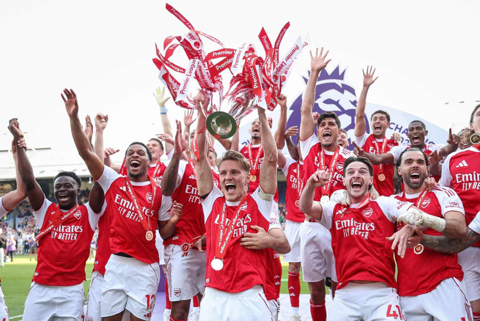Arsenal captain Odegaard says title win fulfilment of lifelong dream
