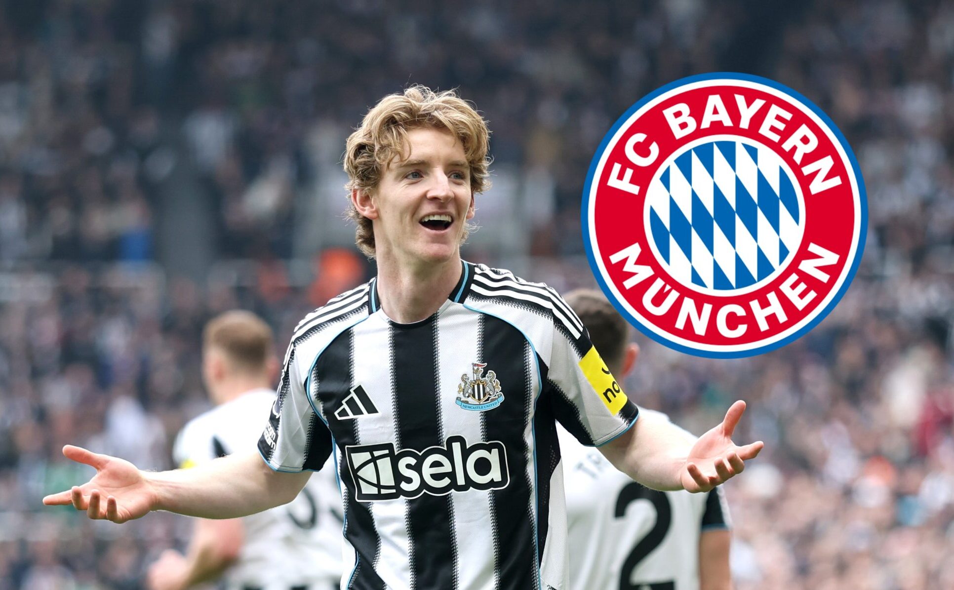 Bayern Munich open Gordon transfer talks with Newcastle
